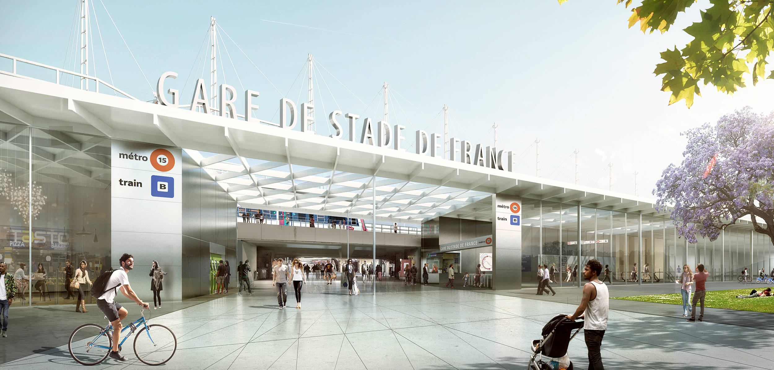 Gare GPE - Stade de France — Barthélémy Griño